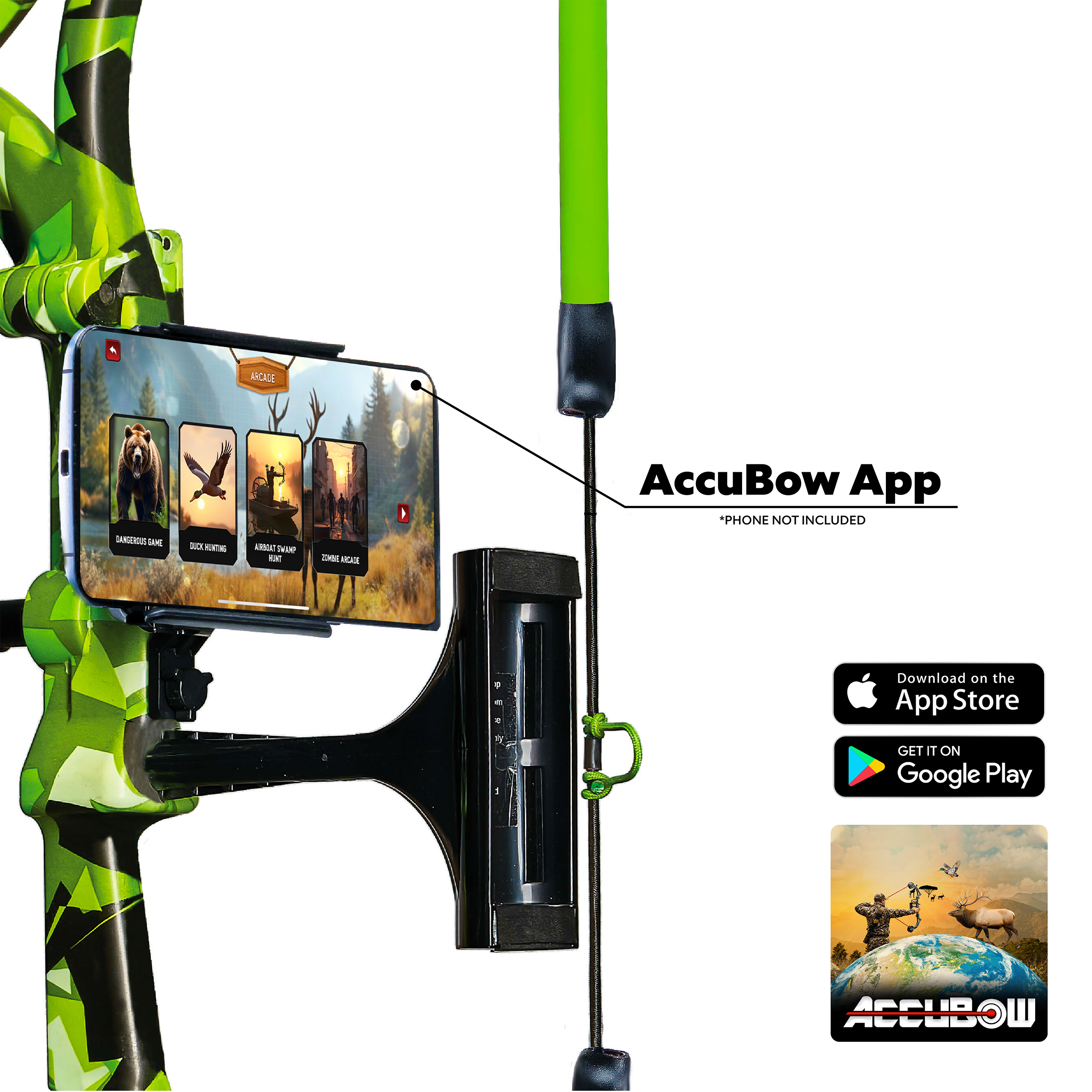 Accubow 2.0 Green Mantis Bundle Package – AccuBow